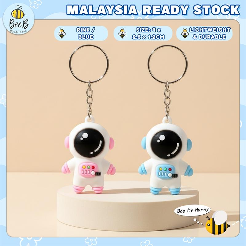 Kids Cute Cartoon Astronaut Keychain Children Spaceman Keychains ...
