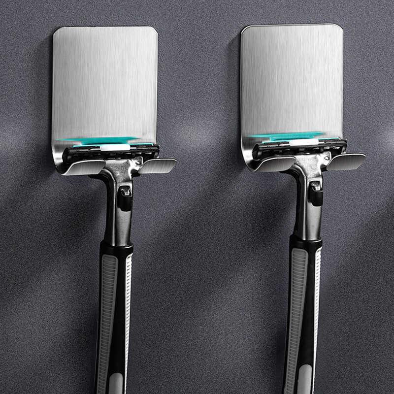 Shelf Stand Wall Shower Razor Blade Shaver For Bathroom Hook - TikTok ...