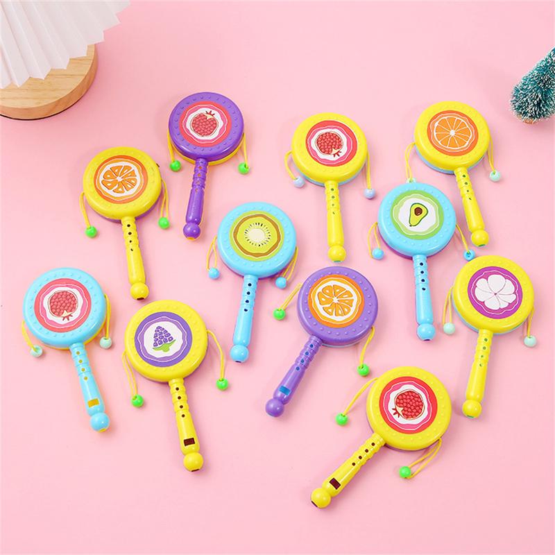 Baby cartoon plastic hand clapping rattle baby cross-border early ...