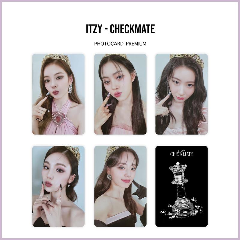Photocard Premium Itzy Checkmate - Shop | Tokopedia