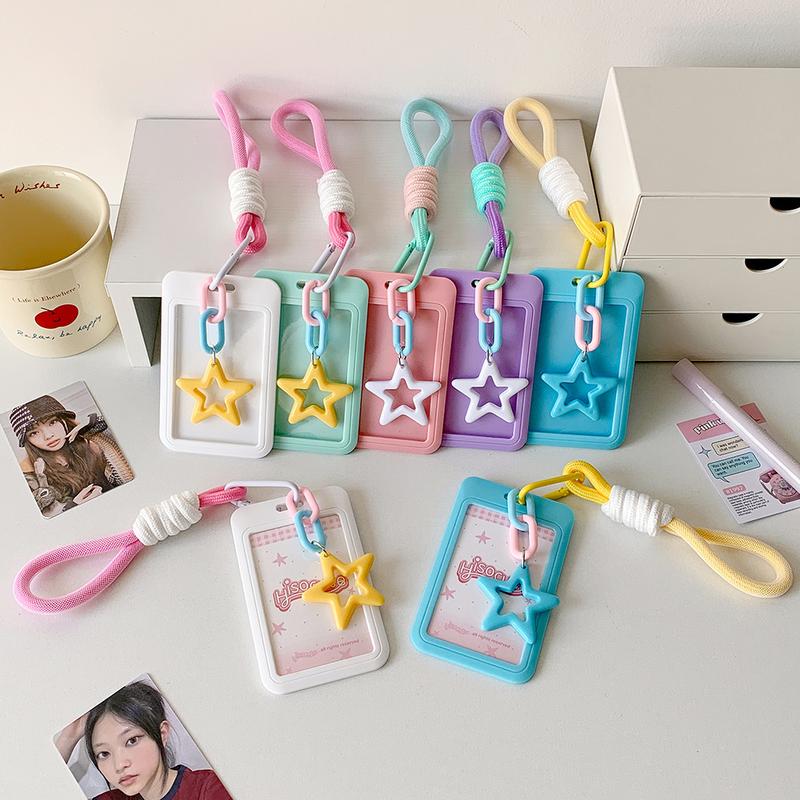 Star Fans Photocard Holder ID Card Protective Color Bus Card - TikTok ...