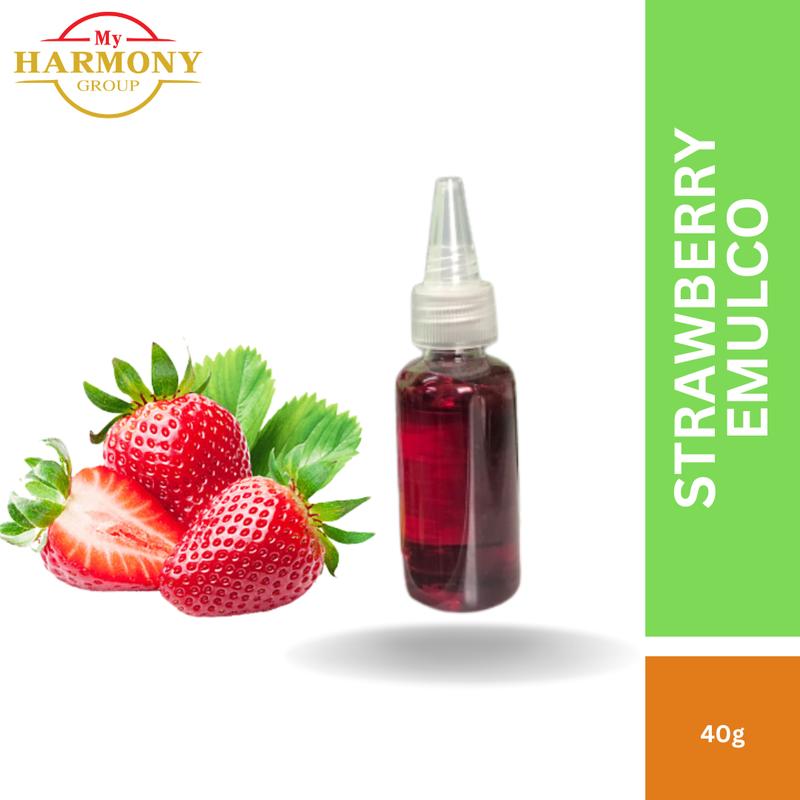 STRAWBERRY EMULCO 40G/ EMULCO STRAWBERRY 40G - TikTok Shop Malaysia