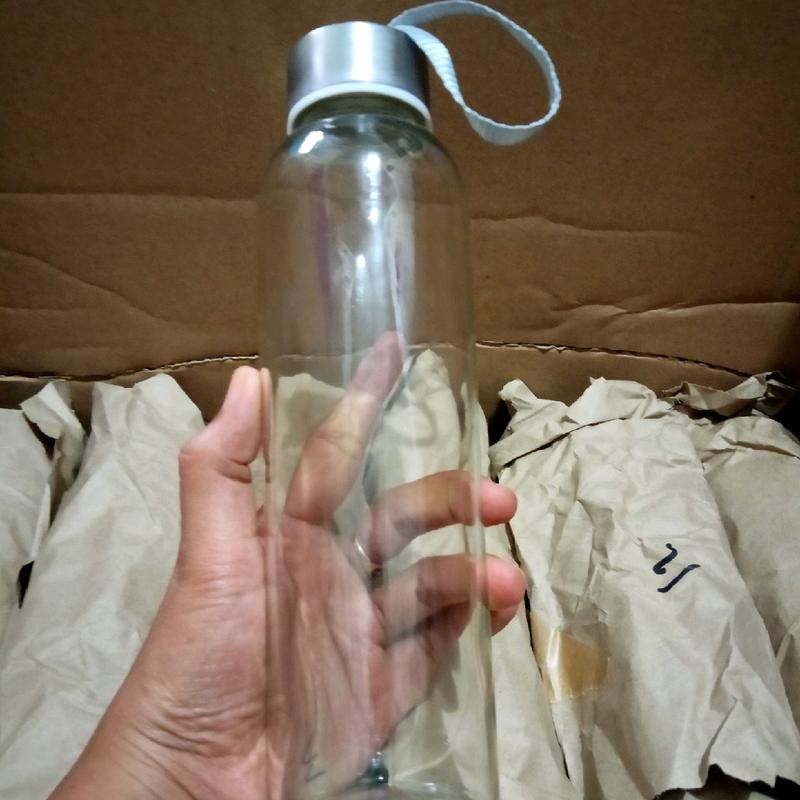 Botol Kaca infused Water 525 ml - Shop | Tokopedia