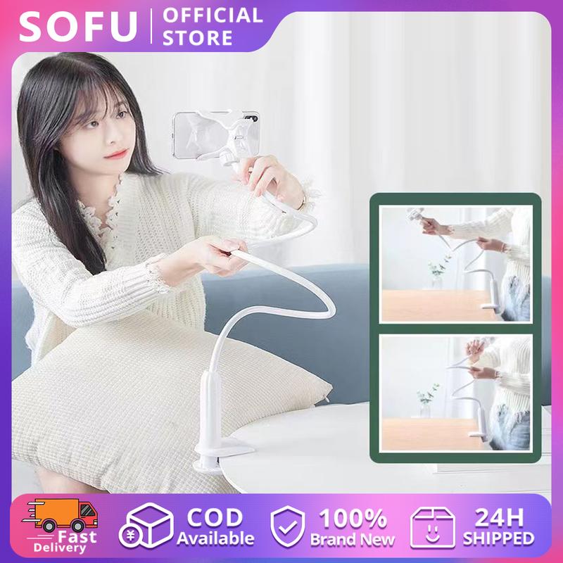 Phone Holder 360°Rotation Flexible Lazy Pod Stand Mount Mobile - TikTok ...