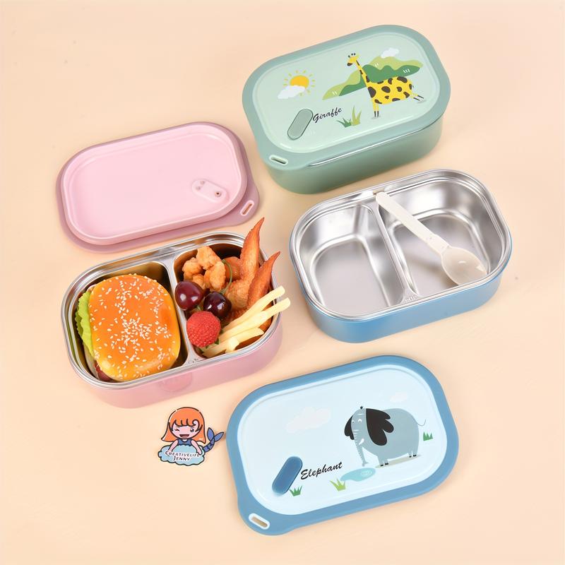 304 stainless steel insulated lunch box, single-layer bento box ...