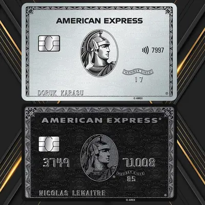 CARD Sticker unbeatable AMEX BLACK PLATINUM