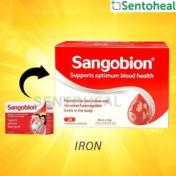 Sangobion Iron Supplement 28 capsules - TikTok Shop Singapore