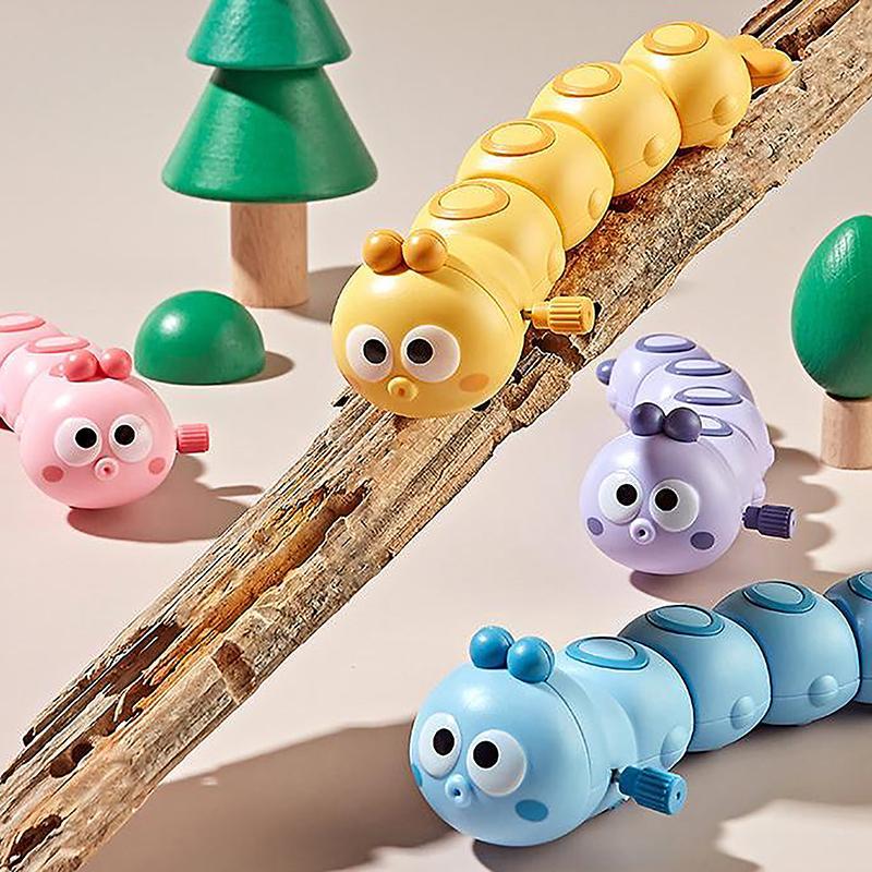 Cute cartoon clockwork animal children's clockwork toy caterpillar ...