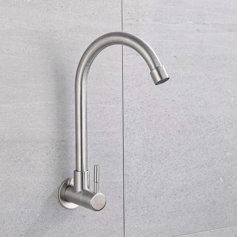 High Quality 304 Stainless Steel Wall Mounted Wall Pillar Kitchen ...