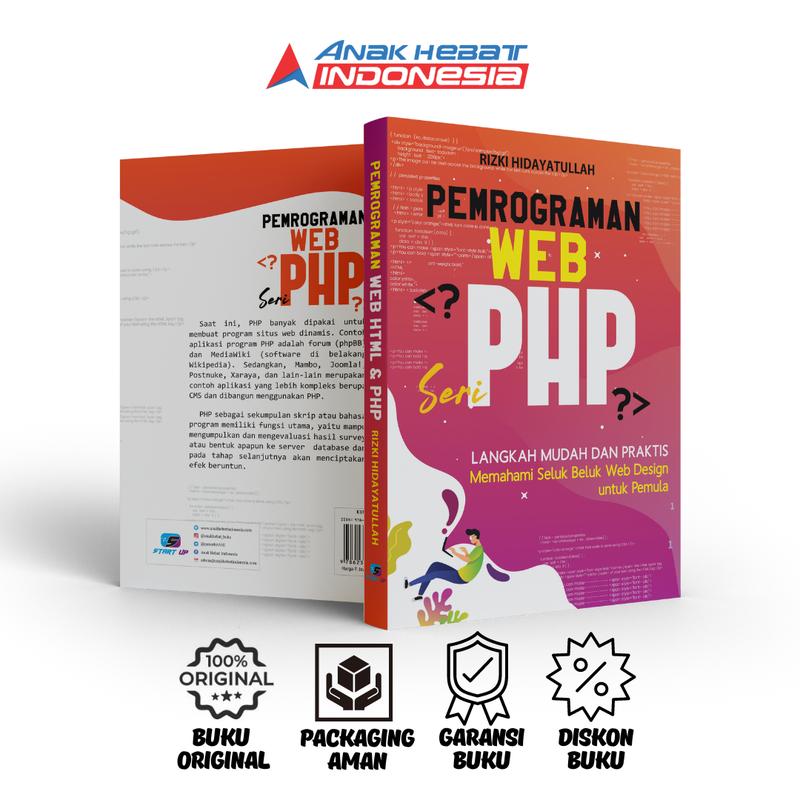 BUKU PEMROGRAMAN WEB SERI PHP Aplikasi - Shop | Tokopedia