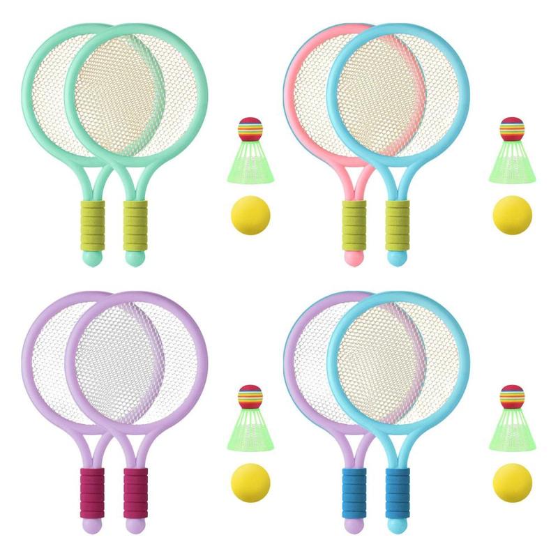 Kids Tennis Rackets Kit Double Sports for Backyard Indoor Outdoor ...