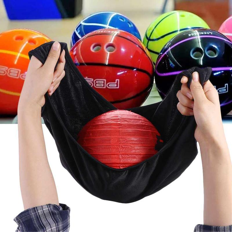 Entertainment Elasticity Bowling Ball Cleaning Bag Ball Carrier ...