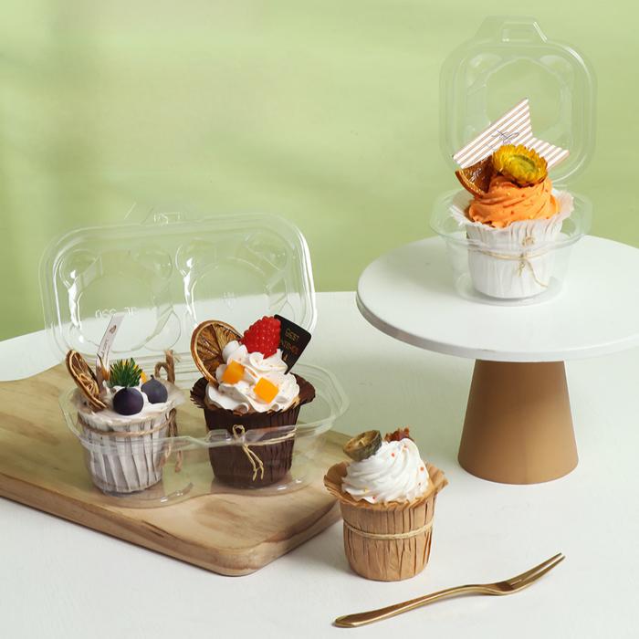 Jual [10 PCS] Mika Cupcake Muffin Satuan Isi 1 / 2 / 4 Mika Kemasan ...