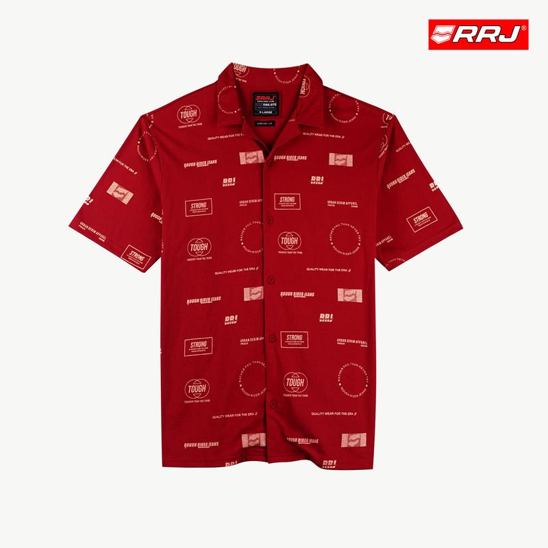 RRJ Men's Basic Woven Short sleeve Polo for Men Comfort Fitting ...