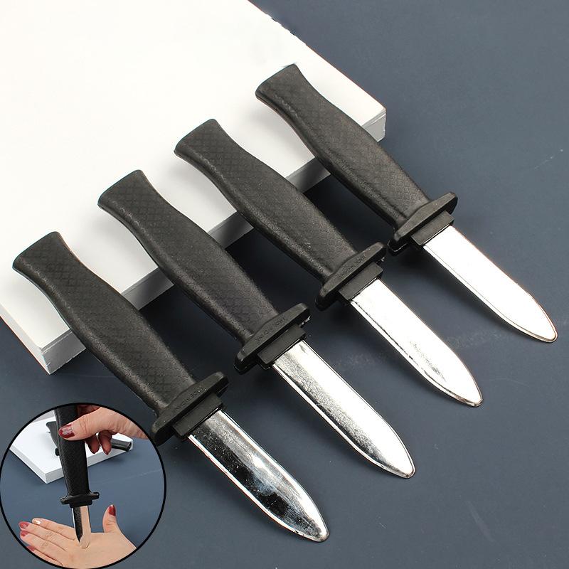 New April Fools ' Day Dagger Fake Knife Retractable Blade Fu - TikTok ...