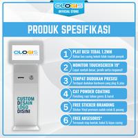 Promo OLOGIS - Box Casing Kiosk Mesin Antrian Bonus Monitor Touchscreen ...