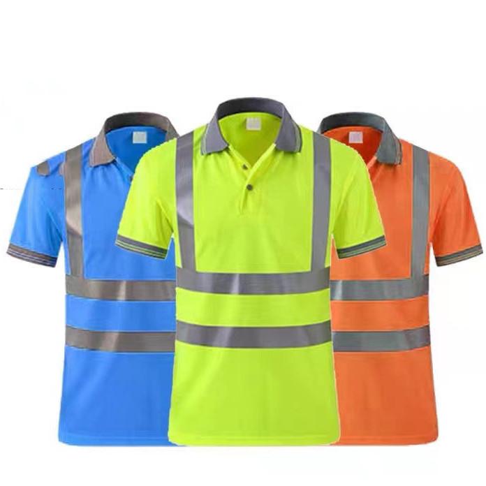 Safety Jacket Uniform Safe Polo Shirt Short Sleeve Safe Tshirt - TikTok ...