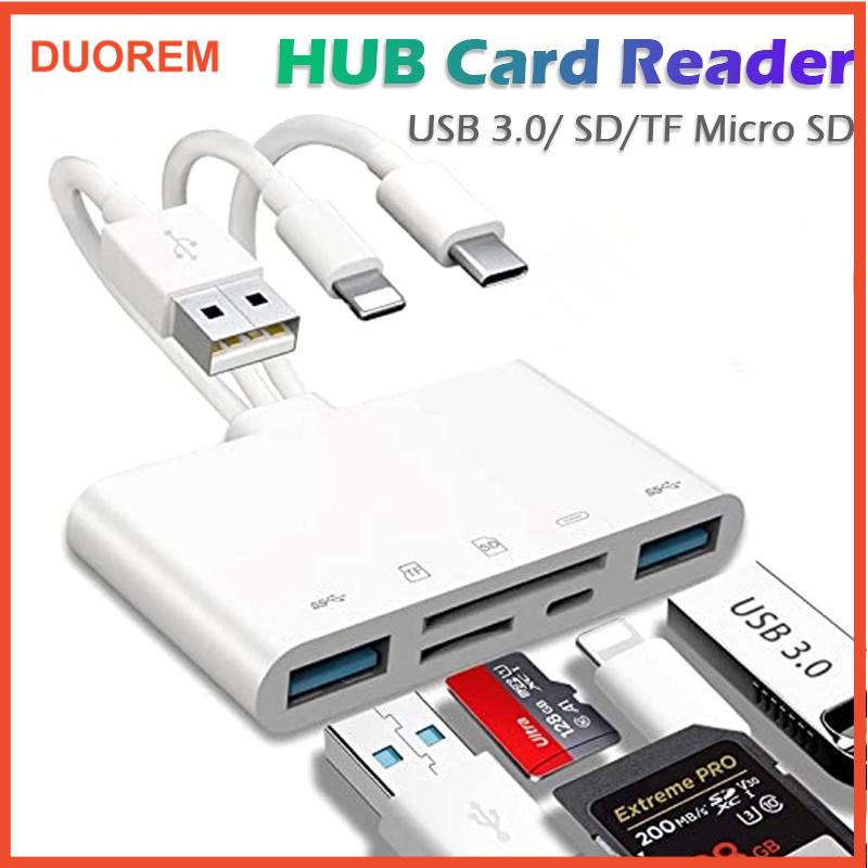 Pembaca Kad Memori, 5-dalam-1, untuk iPhone / iPad udara / PC, - TikTok ...
