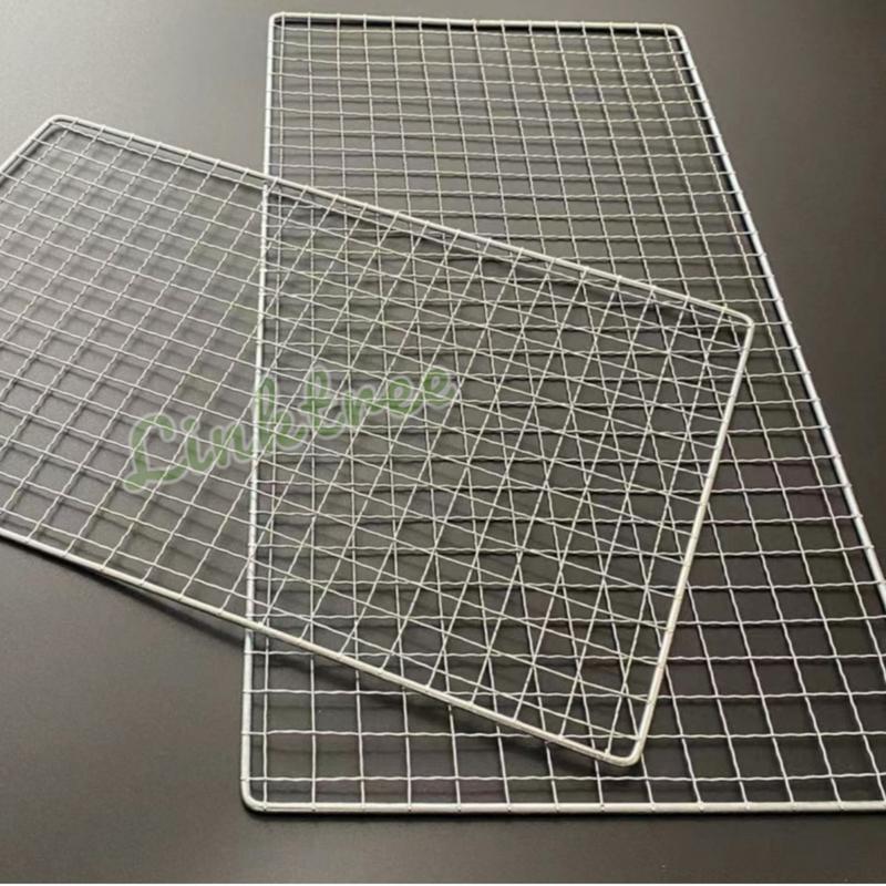 Stainless Steel BBQ Grill Mesh Net/Jaring BBQ Pemanggang - TikTok Shop ...