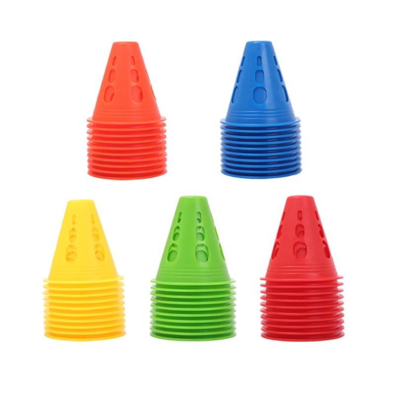 Sports Cones, 10 Pack Sports Cones Training Cones Traffic Cones ...