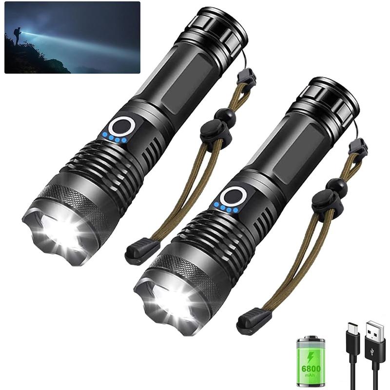 Rechargeable Flashlights 990,000 High Lumens LED,Home Outdoo - TikTok Shop