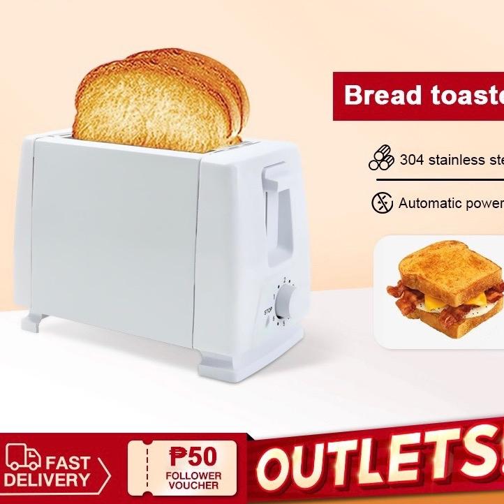 Bread Toaster 2 Slice Electric Pop Convenient and Lightweigh - TikTok ...