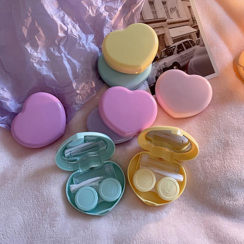 Travel Color Contact Lenses Box for Eyes Tool Kit Women Girl - TikTok ...