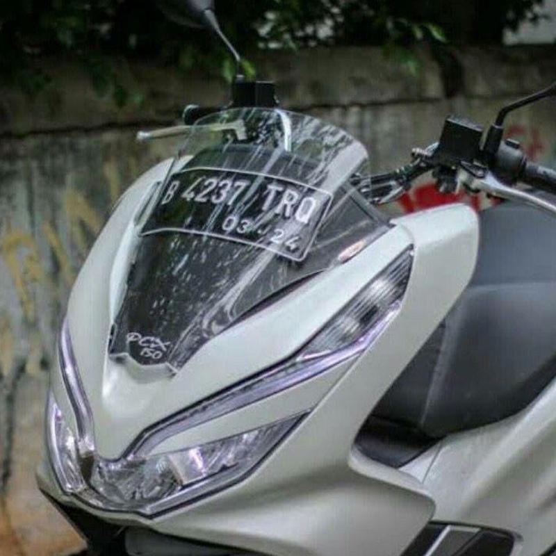 Windshield visor Honda Pcx 150 standar winsil pcx 150 model standart - Shop | Tokopedia