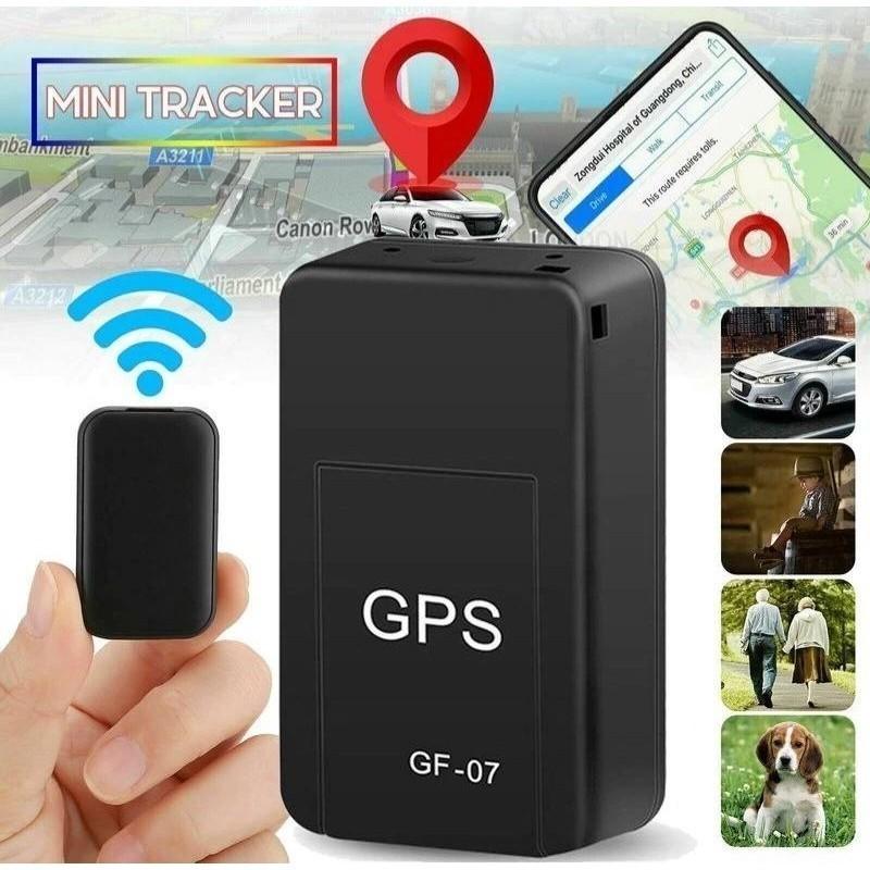 (Kemasan Kotak)Pelacak GPS Mini GF07 GPS Alat Perekam Lokasi GPS Anti ...