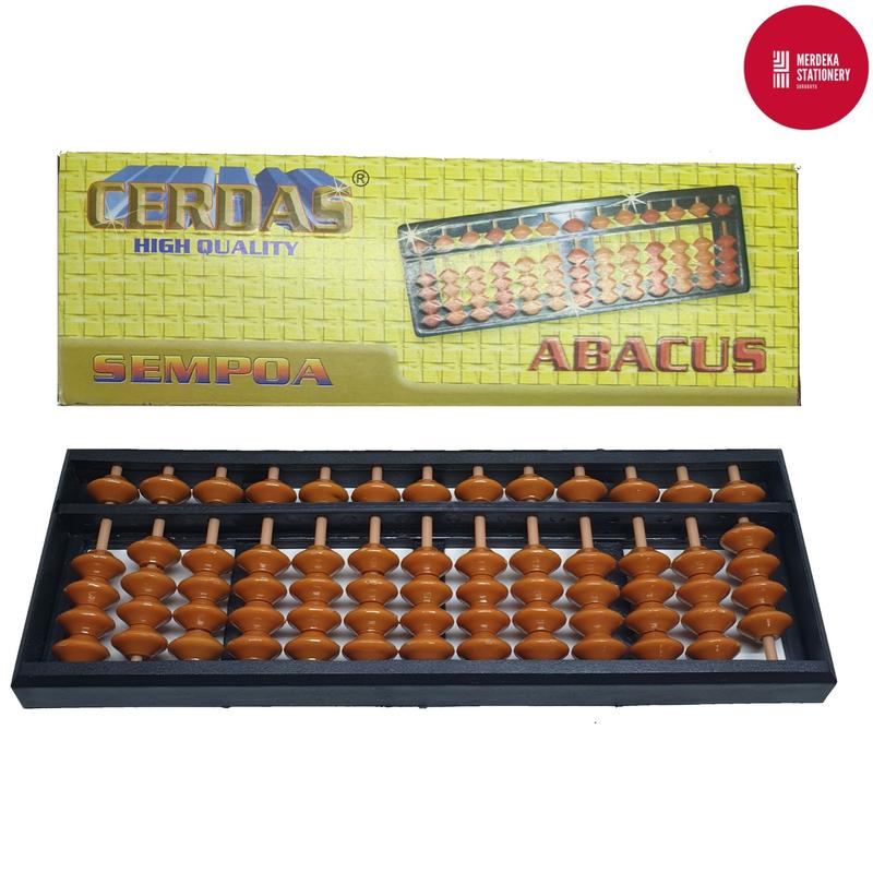 Simpoa/Sempoa/Sipoa/Mainan Edukatif/Edukasi Berhitung Anak Berhitung ...