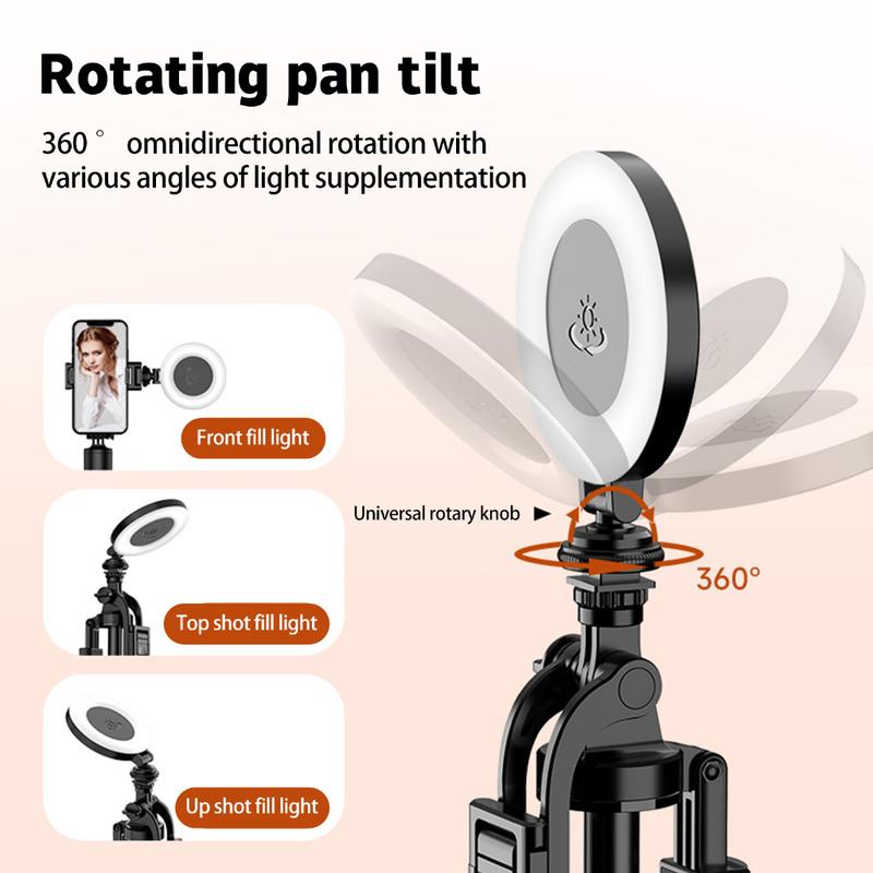 [Ready Stock] D07 360 Rotate LED Selfie Light Ring Light wit - TikTok ...