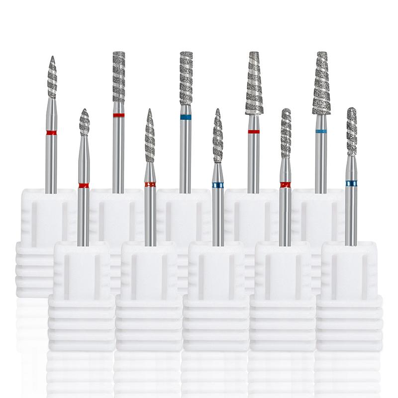 Nail Bits Tornado Flame Cuticle Drill Bit Manicure Cutter Rotary ...