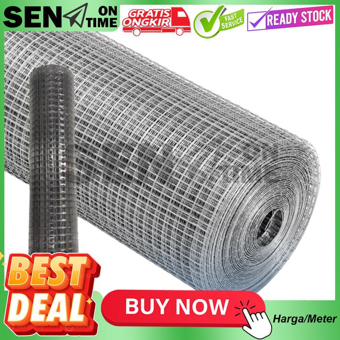 Jual Ram Kawat Besi Galvanis Kuat Kawat Loket Galvanis Putih Per Meter ...