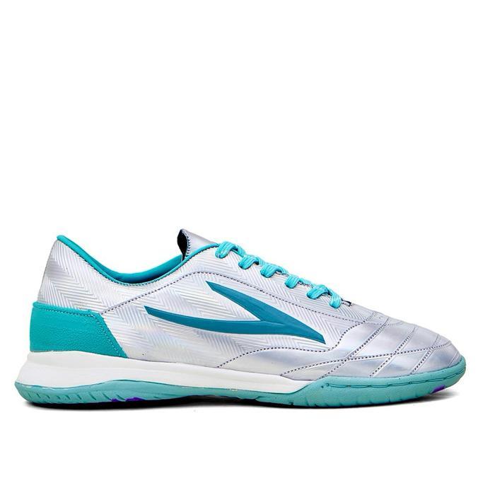 Sepatu Futsal Original Zevma Panthera Pro .2 Silver Tosca - Silver ...