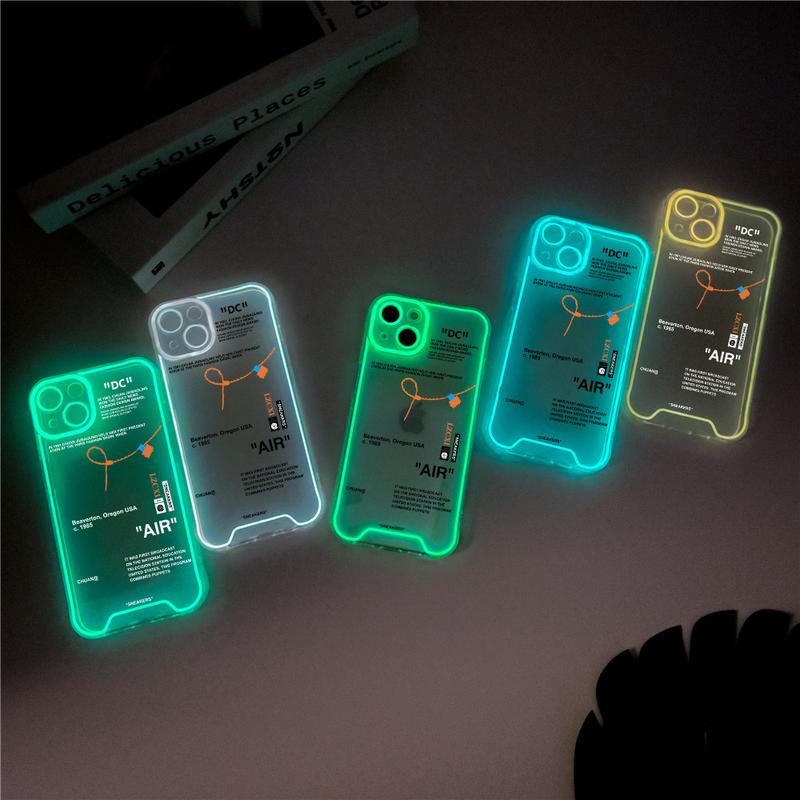 Sarung telefon dengan lampu malam berkilau, penutup fosforus - TikTok ...
