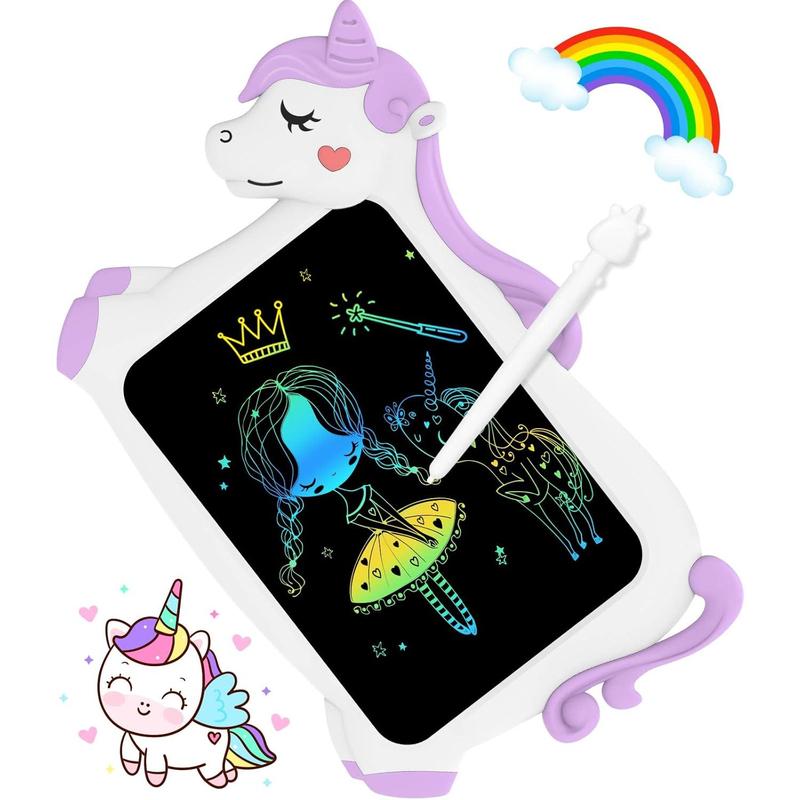 CHEERFUN LCD Writing Tablet for Kids Toys 10'' Toddler Unicorns ...