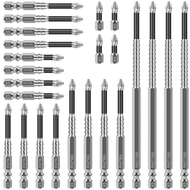 K5 Anti Slip Bit, K5 Impact Resistant Non Slip Bit, High-Magnetic ...