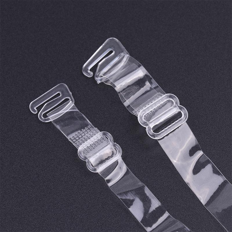 3Pairs Clear Bra Strap Invisible Non-Slip Adjustable Detachable ...