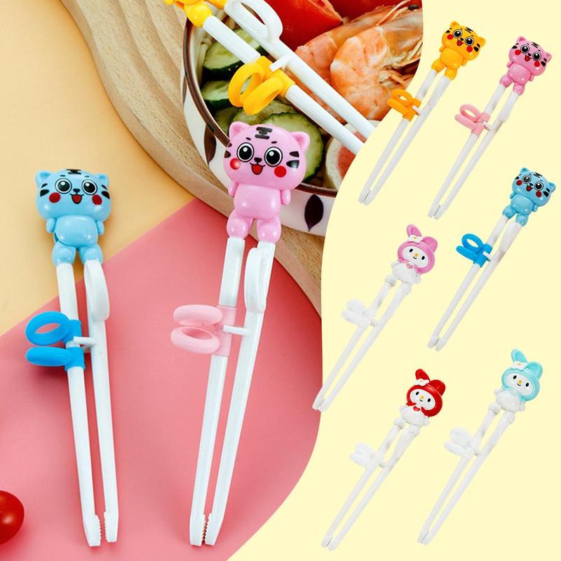 1Pair Children Practice Chopsticks Kids Learning Chopstick Toddler ...