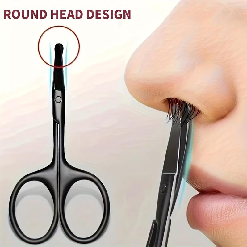 [Safe Trimmers] Safe, Stainless Steel Nose Hair Trimmers | Round ...