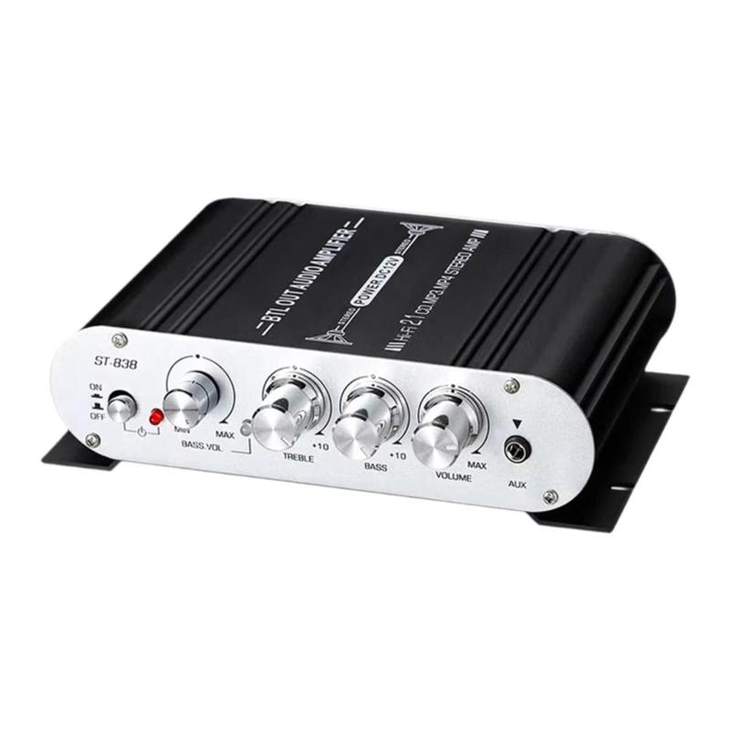 Mini Audio Power Amplifier Stable 2.1 Channel Reliable Subwoofer ...