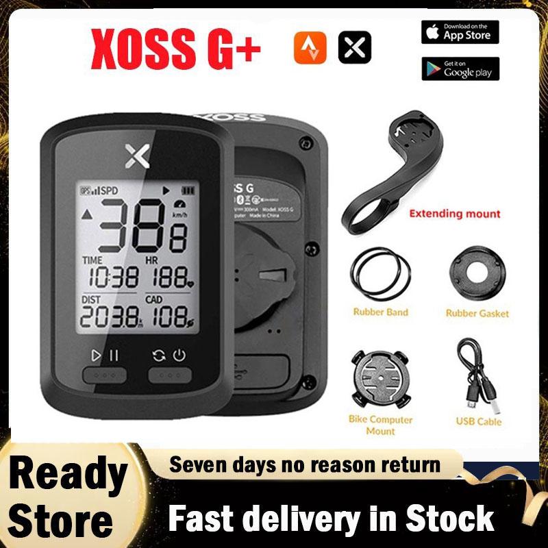 XOSS G Plus Bike Monputer Speedometer G+ Wireless Bluetooth Cycling ...
