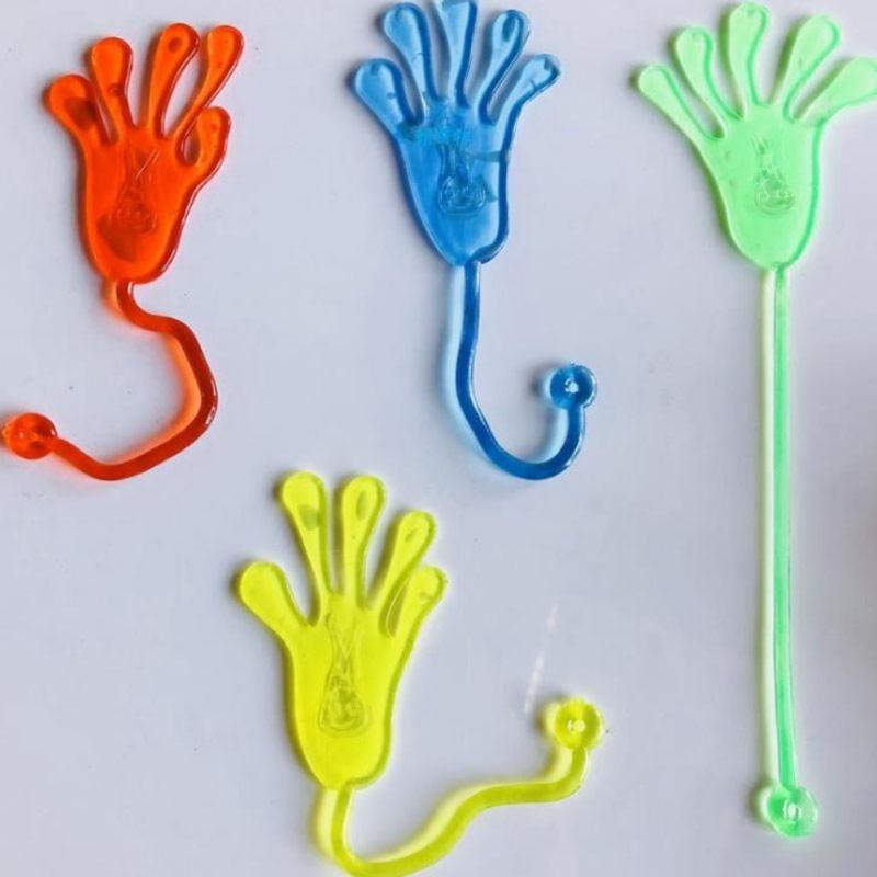 10 Pcs/set Sticky Hands Funny Elastically Stretchable Sticky - TikTok ...
