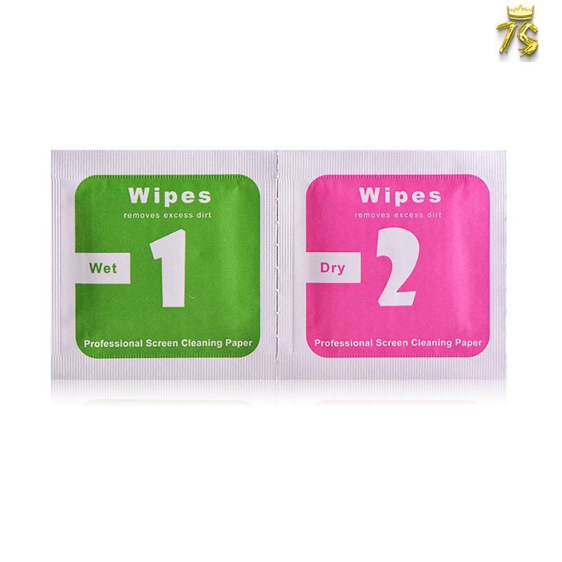 Tissue Tempered Glass Wep & Dry 1 Set Tissue Pembersih Layar - Shop ...