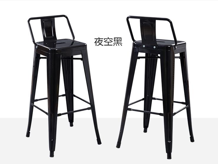 VARIOUS TOLIX HIGH BAR STOOL (WITH BACK REST),BAR CHAIR, DINING ...