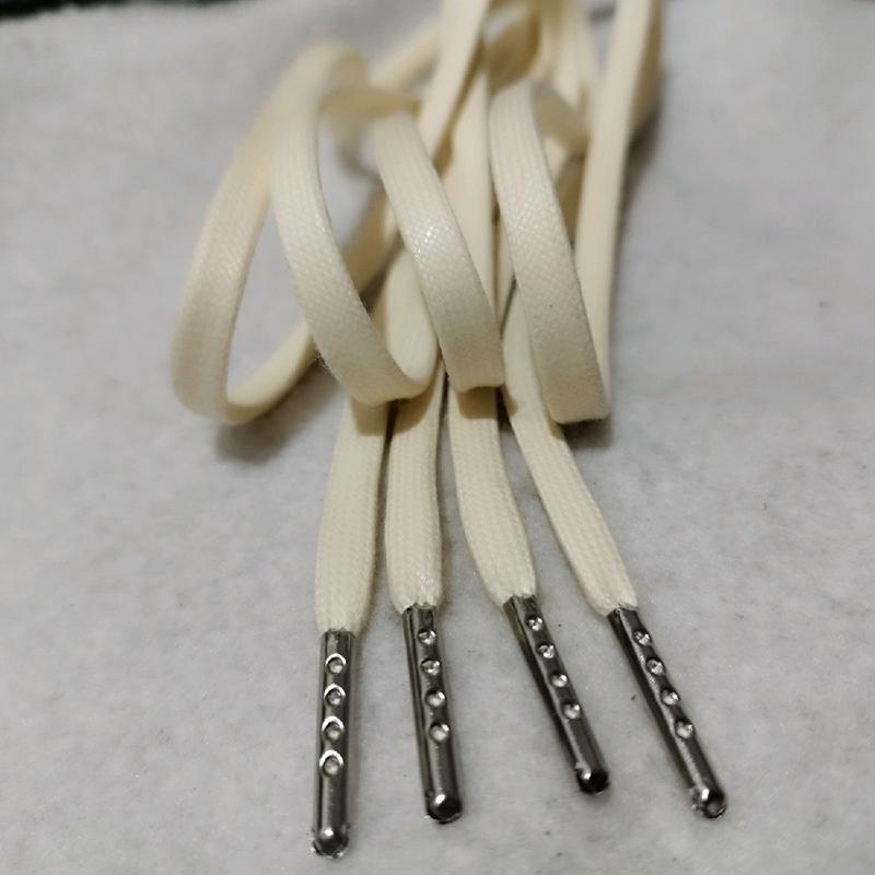 tali sepatu waxed flat aglet / shoelace waxed / tali sepatu lilin ...