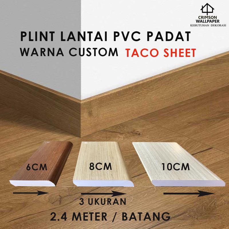 PLINT FULL PVC SOLID | LIST PLINT LANTAI TACO | PLIN LANTAI PADAT PVC ...