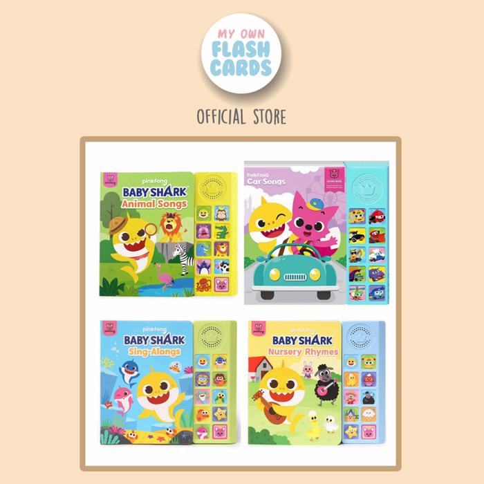 Jual Pinkfong Baby Shark Songs Sound Book Sing Along Nursery Rhymes ...