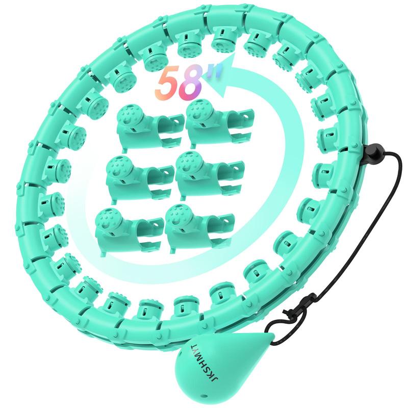 Fitness Hoop with 30 Detachable Links, Detachable Link Hula Hoop ...