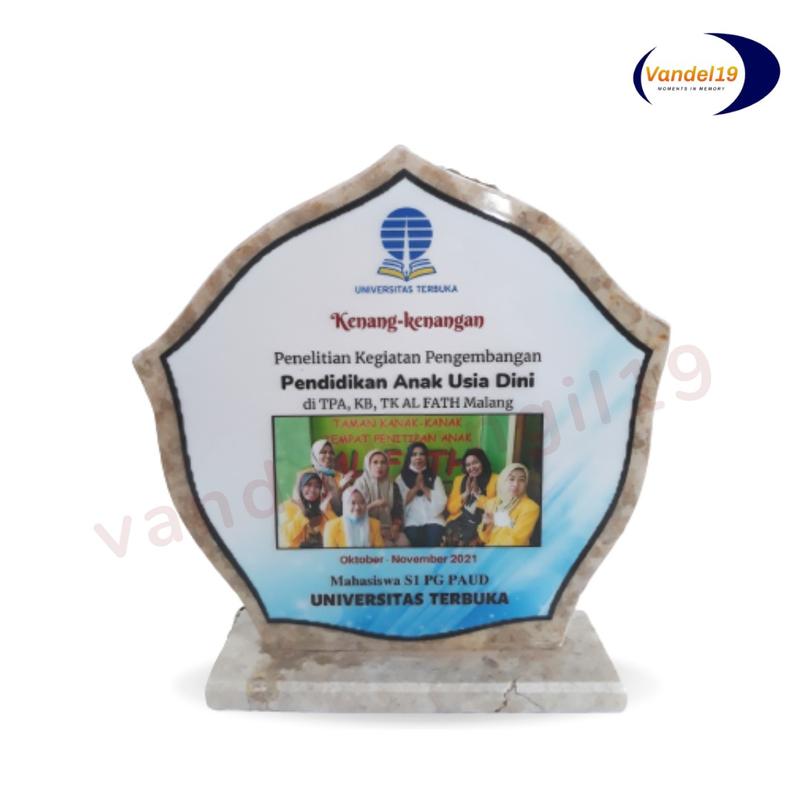 Souvenir Cinderamata Vandel Plakat Marmer Model Segilima - Shop | Tokopedia